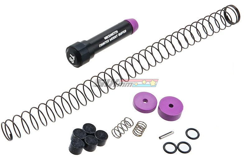 [T8] Mix & Match Counter Weight Buffer Set[V2][For Tokyo Marui M4 MWS ...