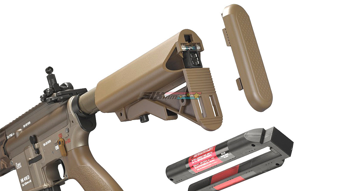 [Tokyo Marui] DELTA HK416 EBB NGRS Rifle[Next Generation][FDE] – SIXmm ...