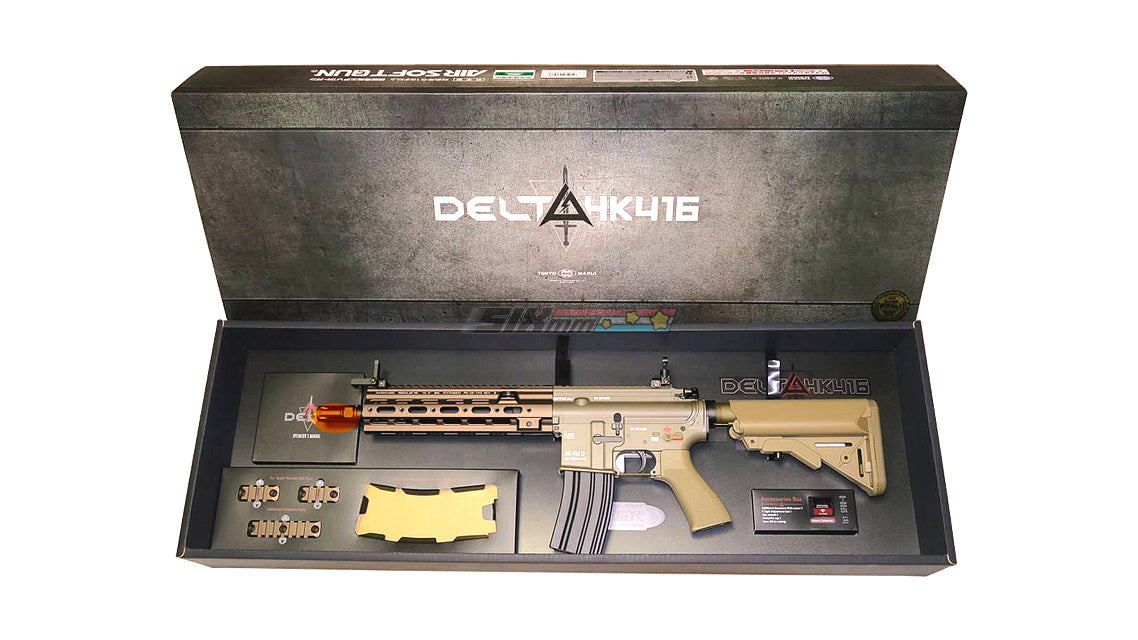 [Tokyo Marui] DELTA HK416 EBB NGRS Rifle[Next Generation][FDE] – SIXmm ...