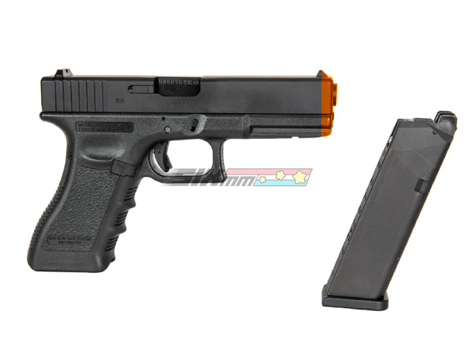 [Tokyo Marui] Model 17 GBB Pistol[Gen.3][BLK] – SIXmm (6mm)