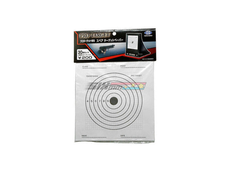 [Tokyo Marui] Pro Target Spare Target Paper[30pcs/Set] – SIXmm (6mm)