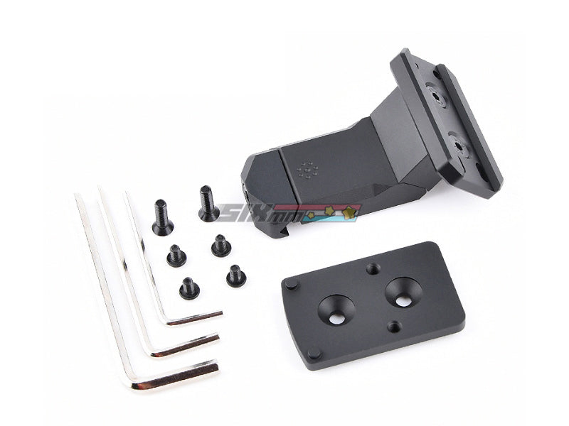 [WADSN] Airsoft Aluminium Offset T1 / T2 / RMR 20mm Picatinny mount ba ...