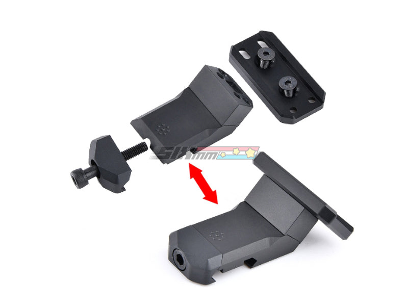 [WADSN] Airsoft Aluminium Offset T1 / T2 / RMR 20mm Picatinny mount ba ...