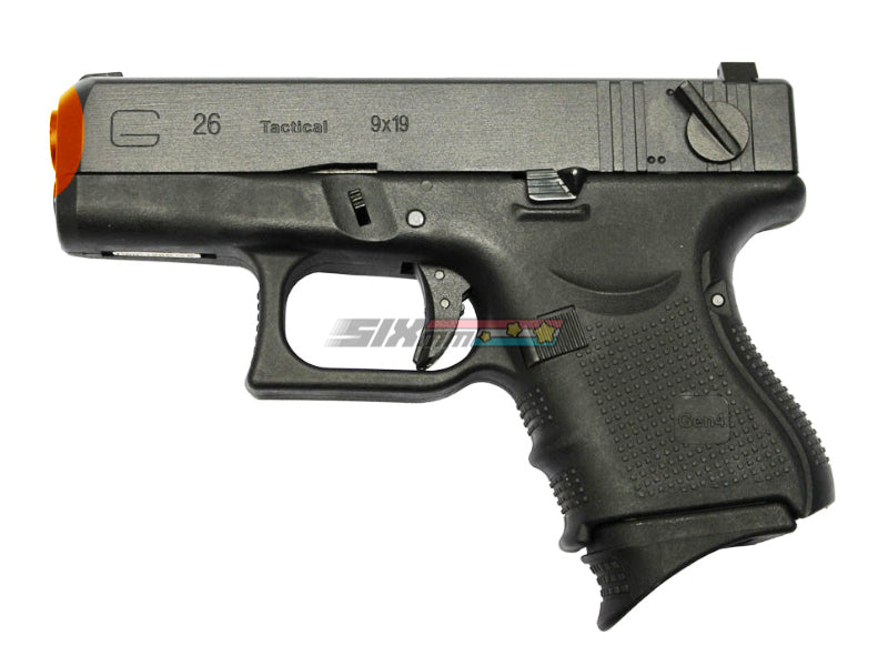 [WE-Tech] Airsoft Model 26 GBB Airsoft Pistol [Gen.4] [BLK] – SIXmm (6mm)