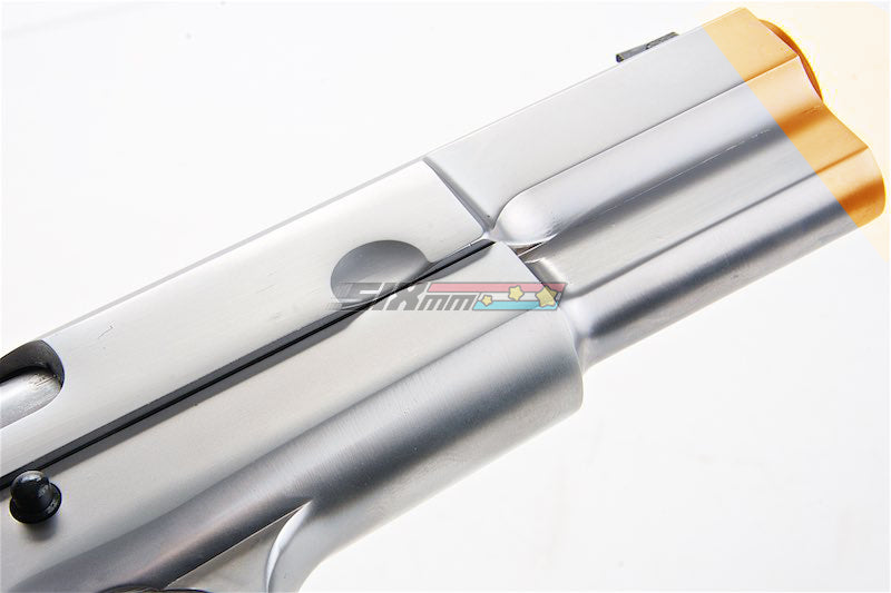 [WE-Tech] Browning HI POWER MK1 GBB Pistol W/ Fixed Stock[SV] – SIXmm (6mm)