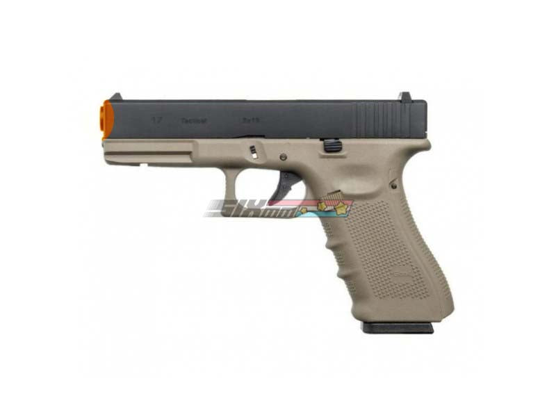 [WE-Tech] Model 17 GBB Pistol Gun[Gen.4] [TAN] – SIXmm (6mm)