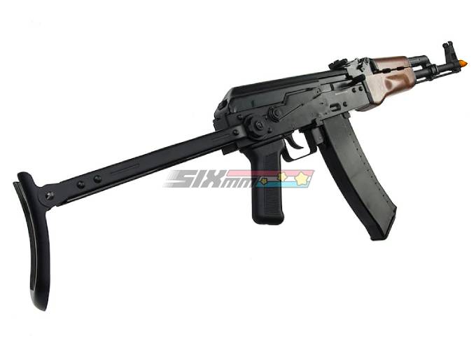 [WELL] AKS74UN Aursoft GBB Rifle[Full Travel Bolt] – SIXmm (6mm)